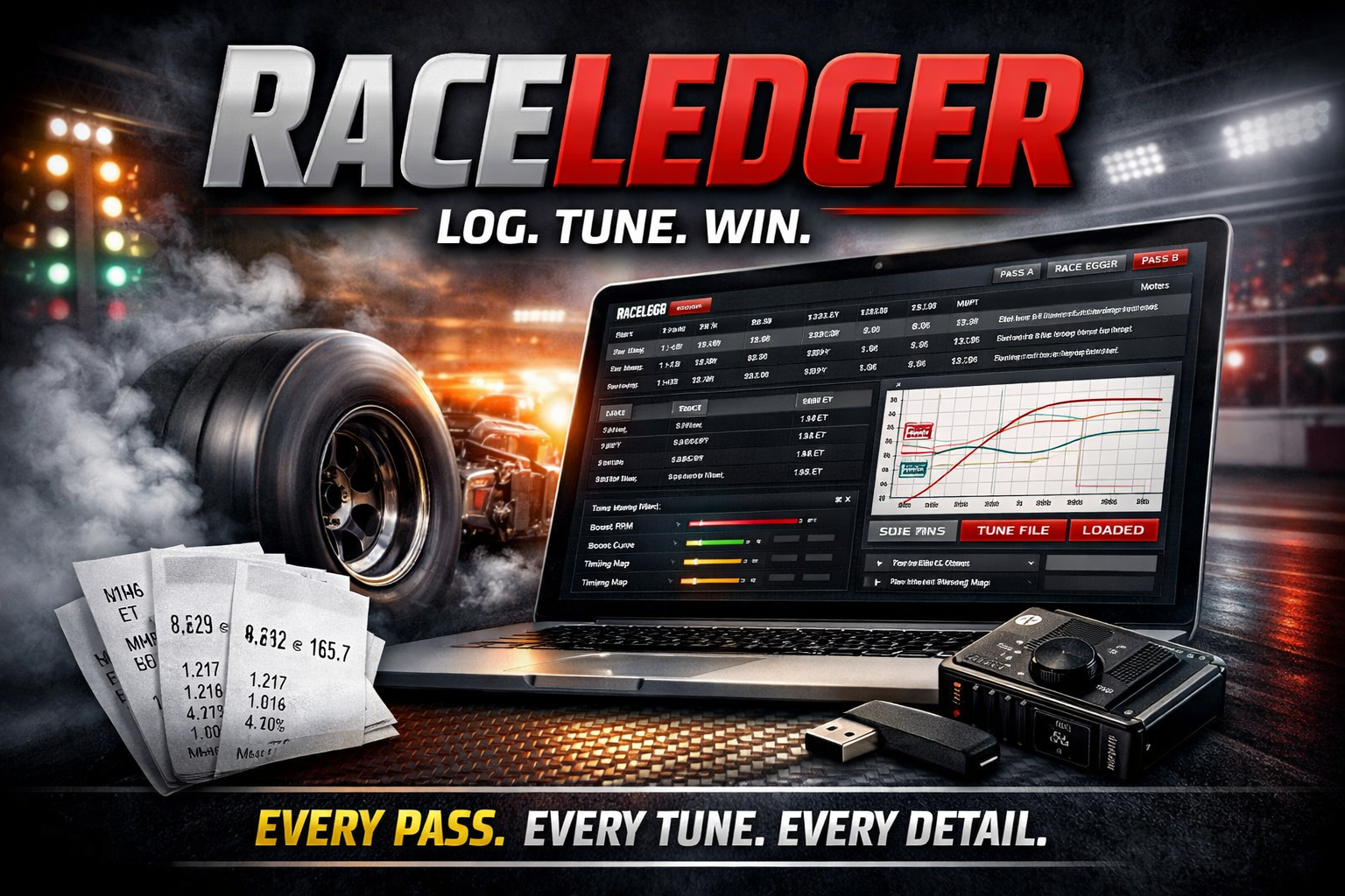 Race Ledger – Drag Racing Run & Tune Tracking Software – THAT NICK STUFF